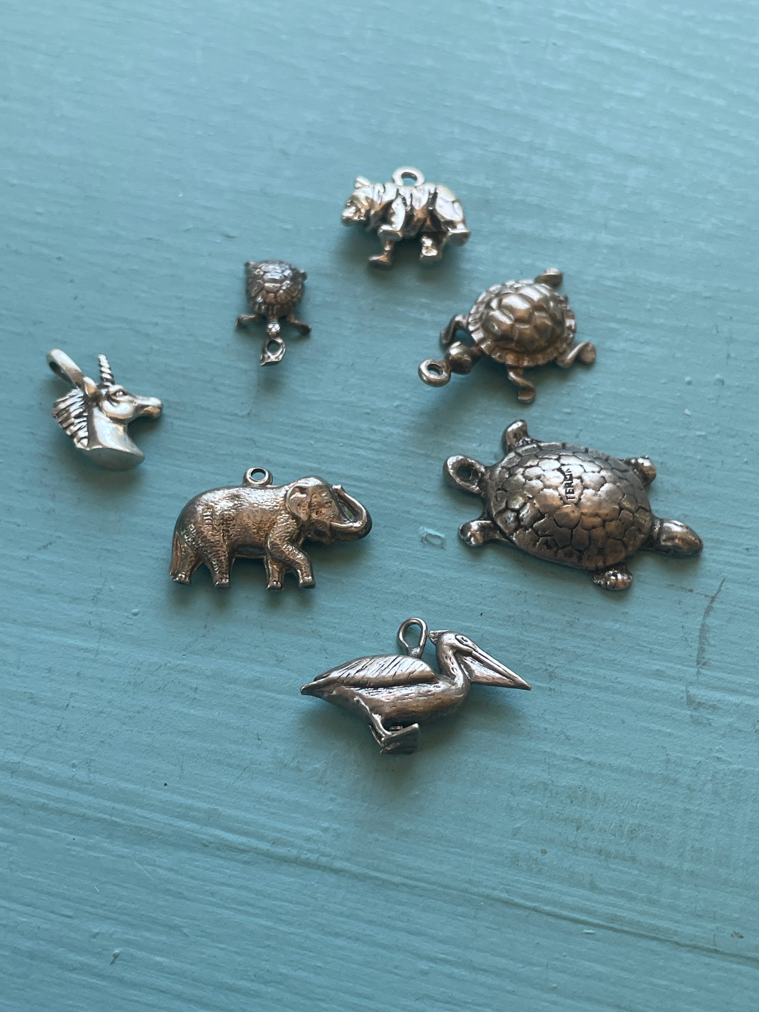 Animal Charms - Sterling Silver - Select Below – Vintage Paris Jewelry